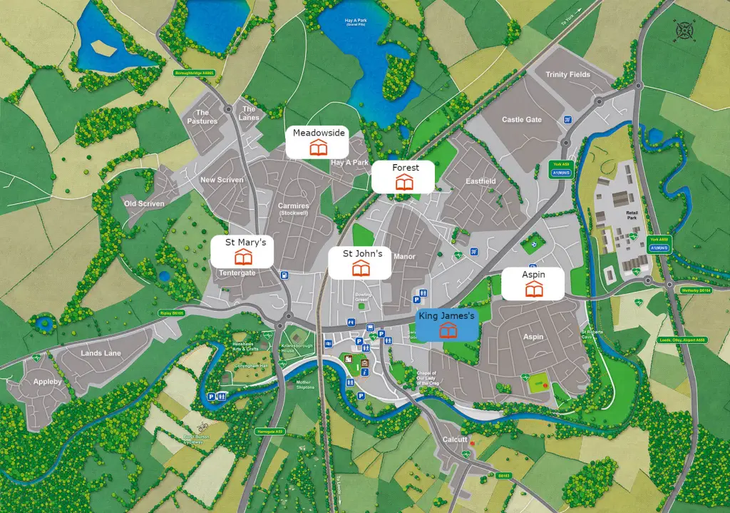 Schools Map — Knaresborough Community